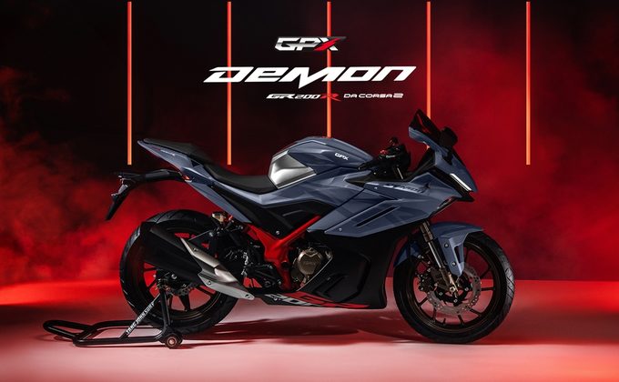 New GPX DEMON GR200R - DA CORSA 2 ปีศาจพันธุ์สปอร์ต 3 สีใหม่สุดเข้ม