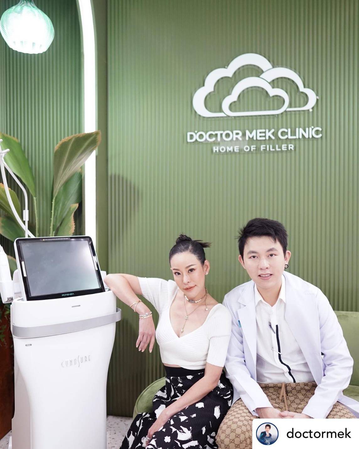 ดาราตบเท้าเข้ามาทำเพียบ! Personalized Potenza เครื่องแรกในไทยที่ Doctor Mek Clinic