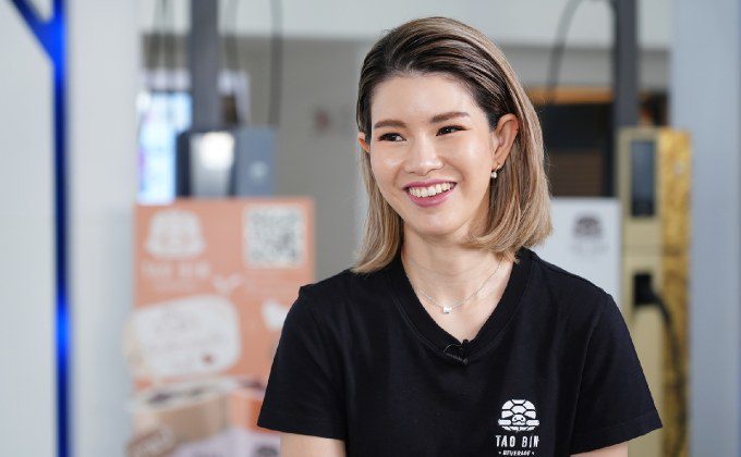 6 ข้อแนวคิดทำธุรกิจ “ตอง-วทันยา” ผู้บริหาร “เต่าบิน (Taobin)” ตู้กดน้ำ ...