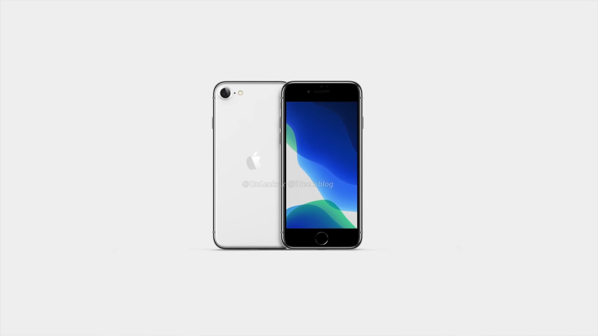 เผยภาพเรนเดอร์ iPhone 9 หรือ SE 2 มากับดีไซน์แบบ iPhone 8